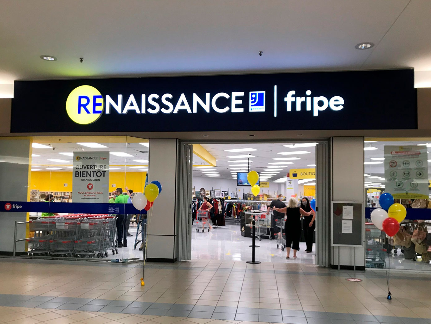 Renaissance, Galeries des Sources - Procam Construction